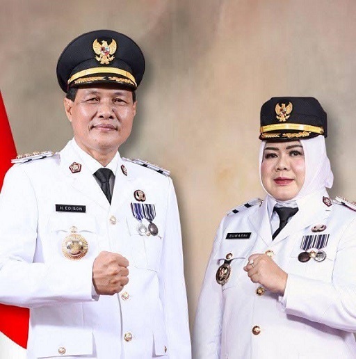 Dilantik Presiden di Istana, Edison dan Marni Siap Majukan Muara Enim - Kabar Serasan